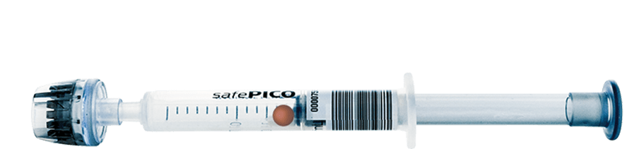 Seringa para gasometria arterial safePICO - Radiometer.pt